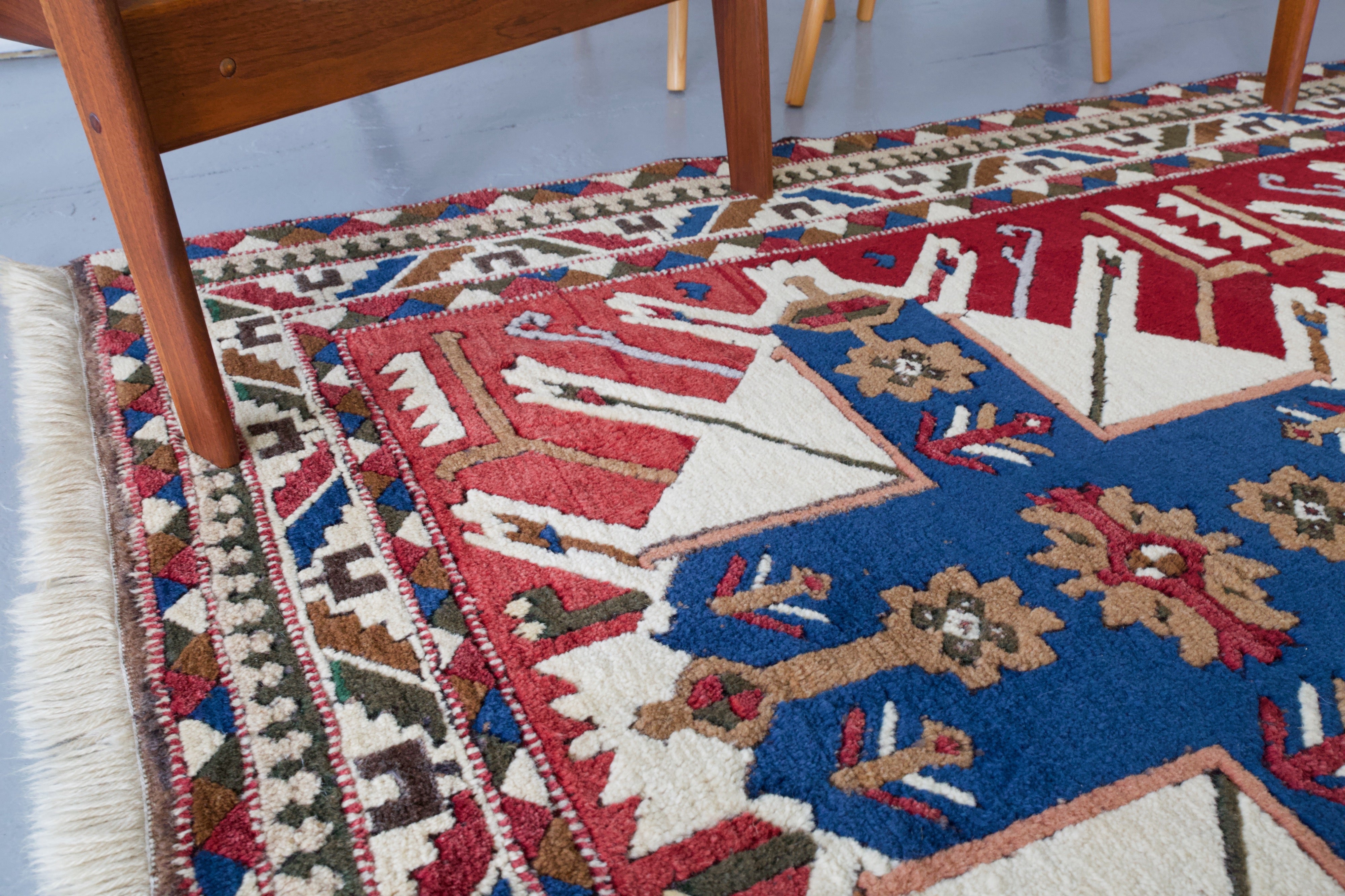 Vintage Turkish Anatolian Rug