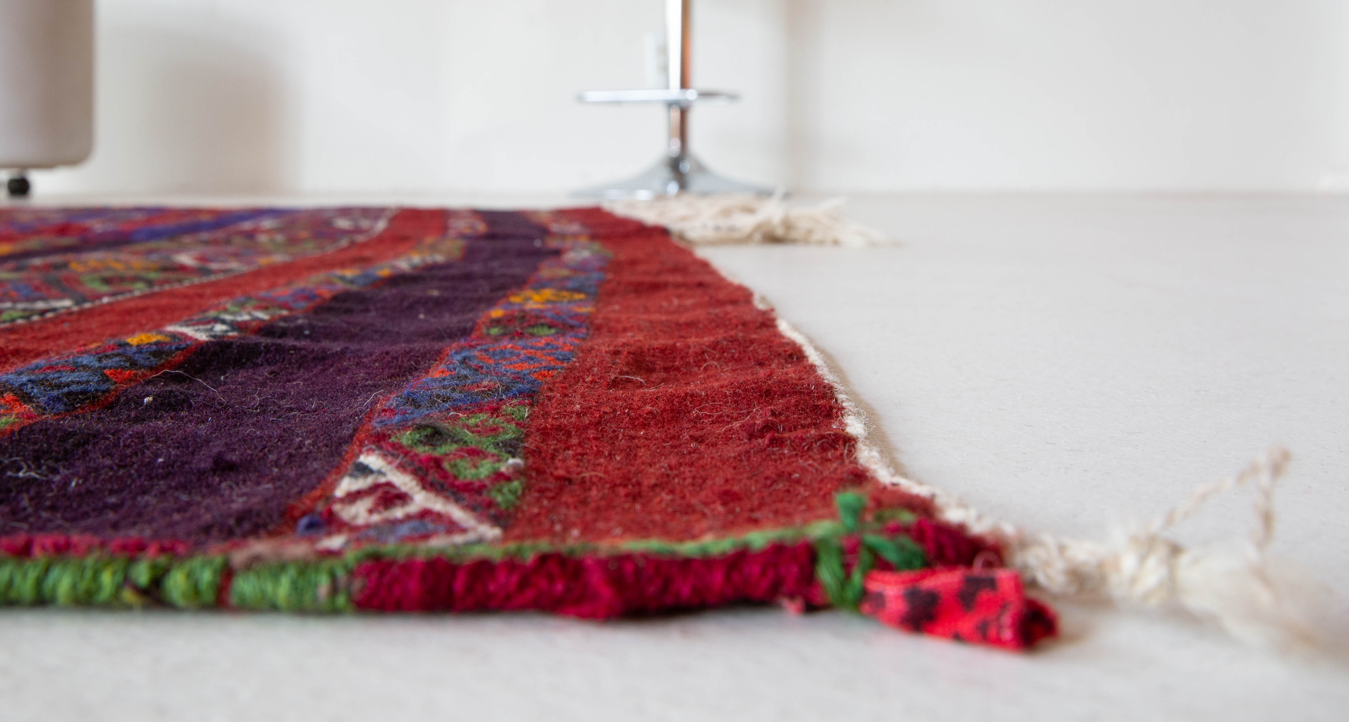 Semi-antique Adana Kilim Rug