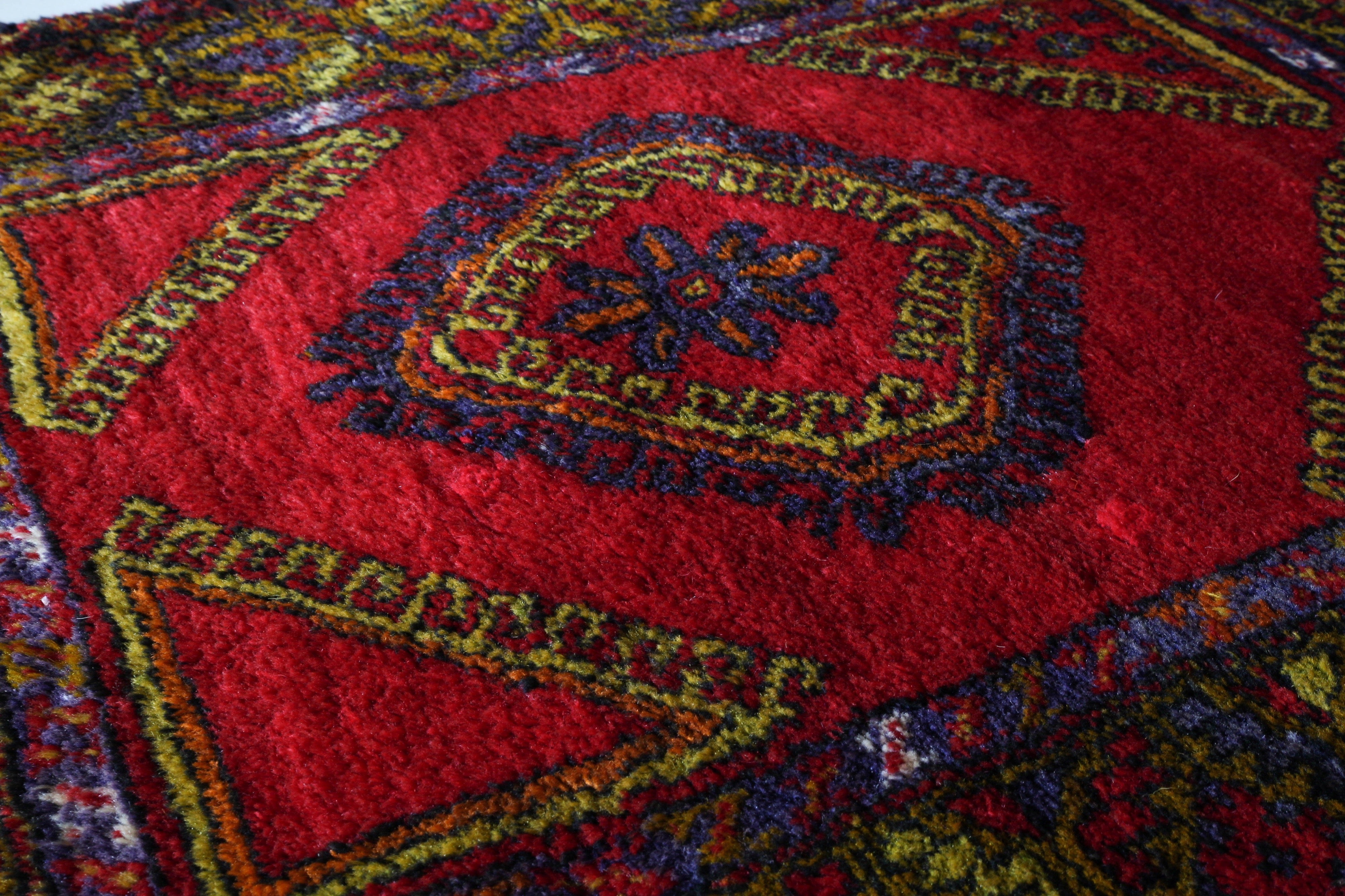 Vintage Central Anatolian Tulu Rug