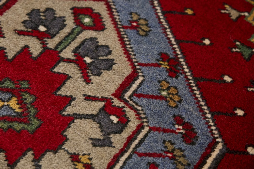 Vintage Kayseri Yahyali Rug 4.3ftx8.4ft