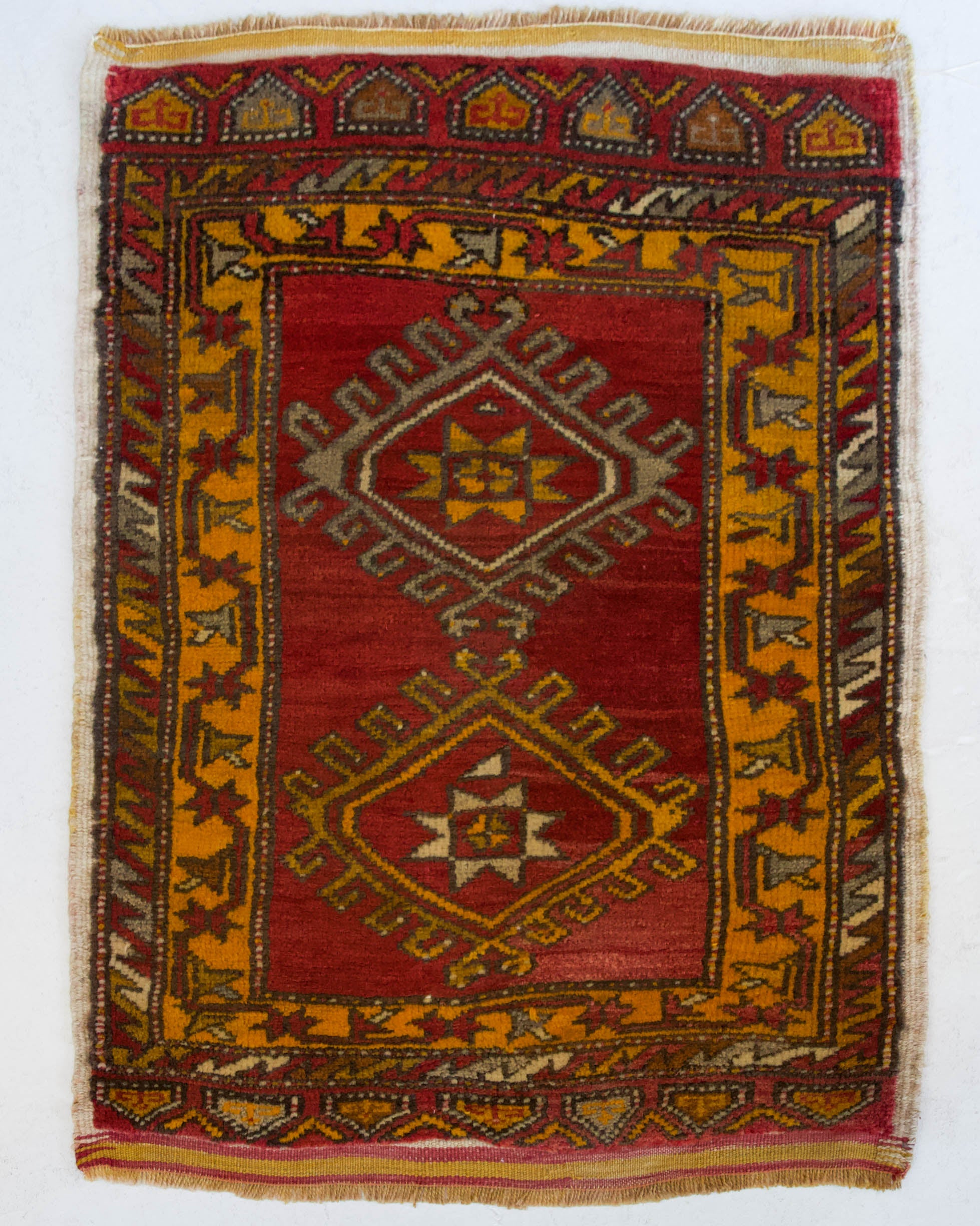 Vintage Mini Turkish Rug
