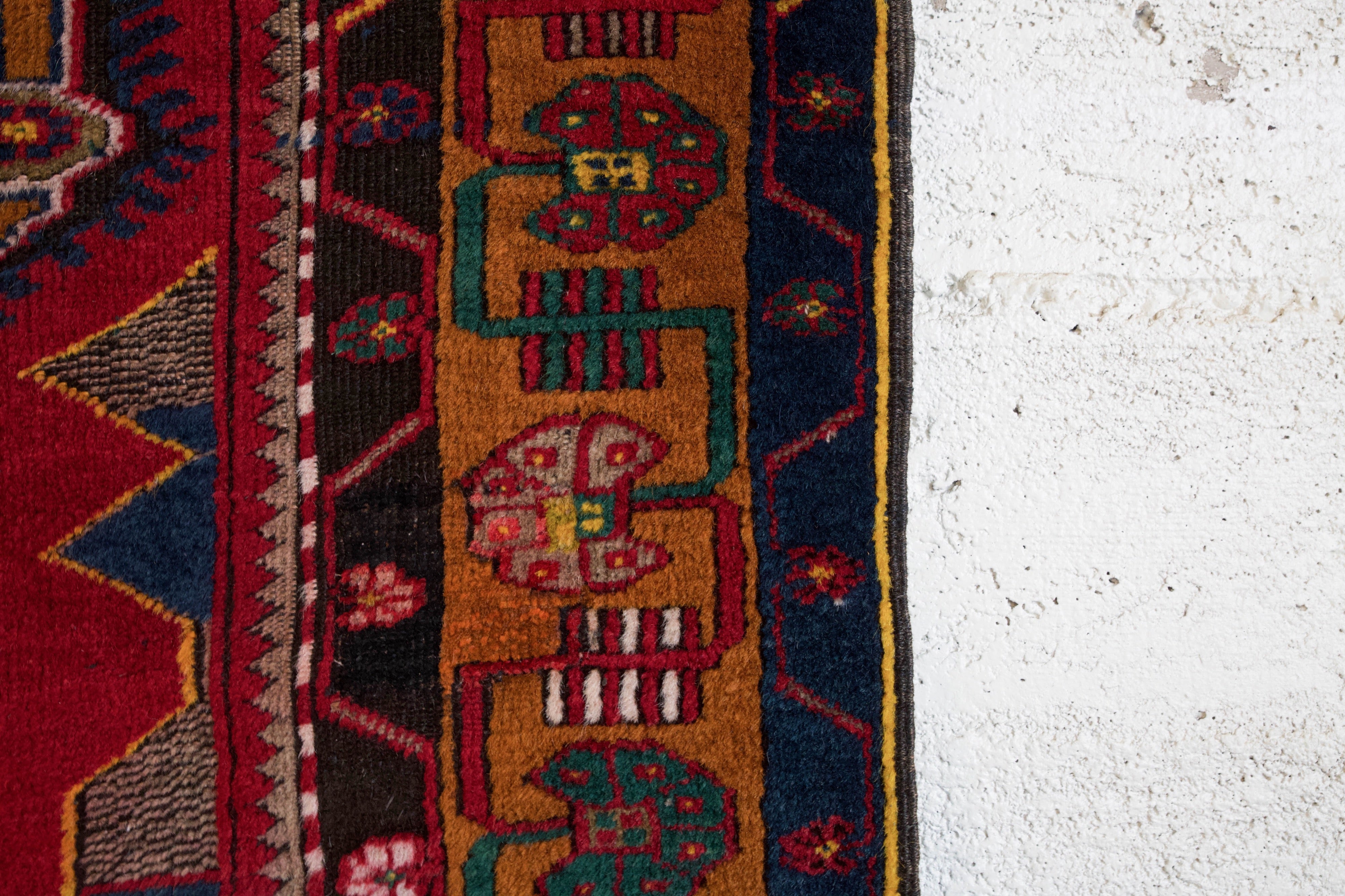 Antique Turkish Adana Yoruk Rug