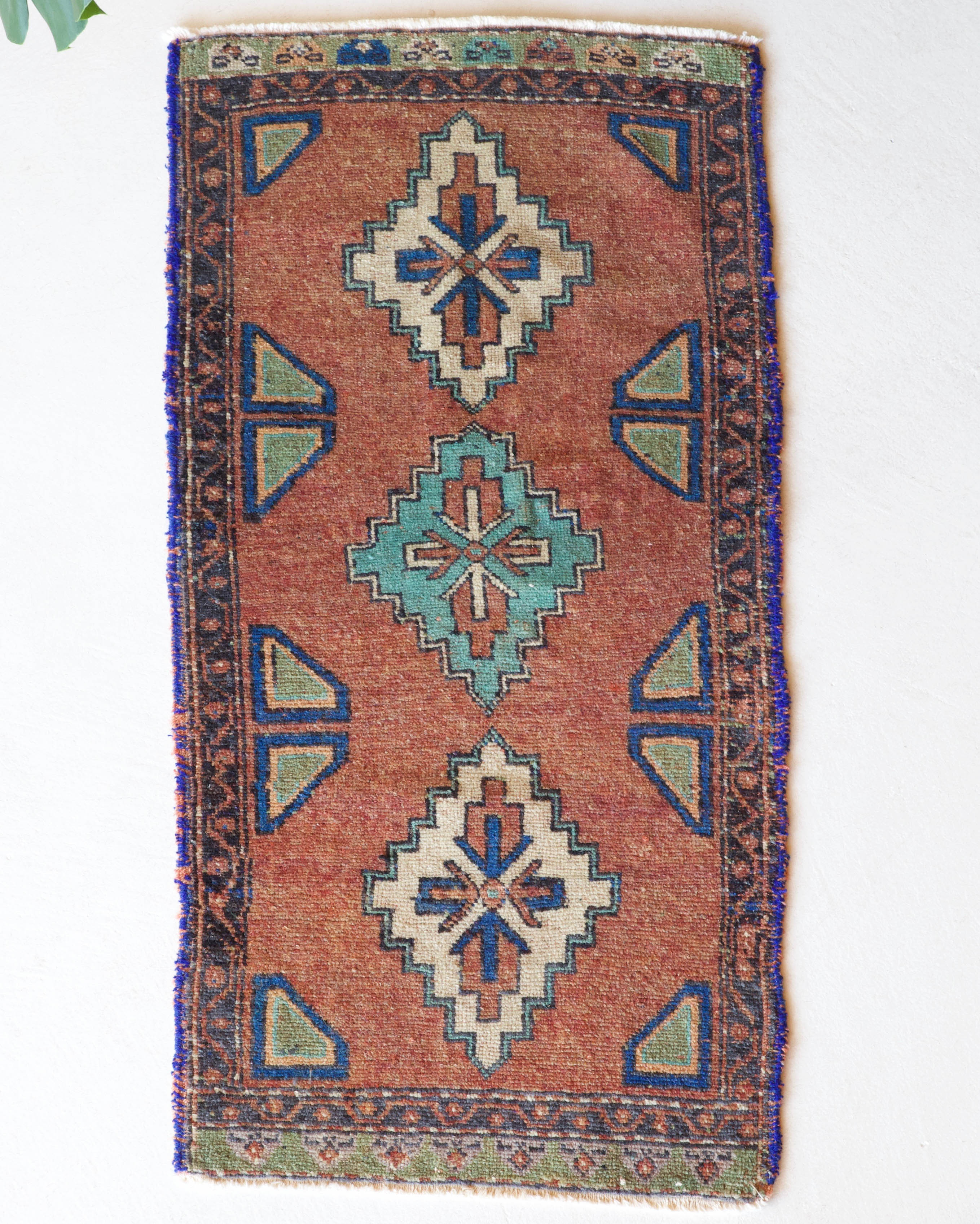Vintage Mini Turkish Rug