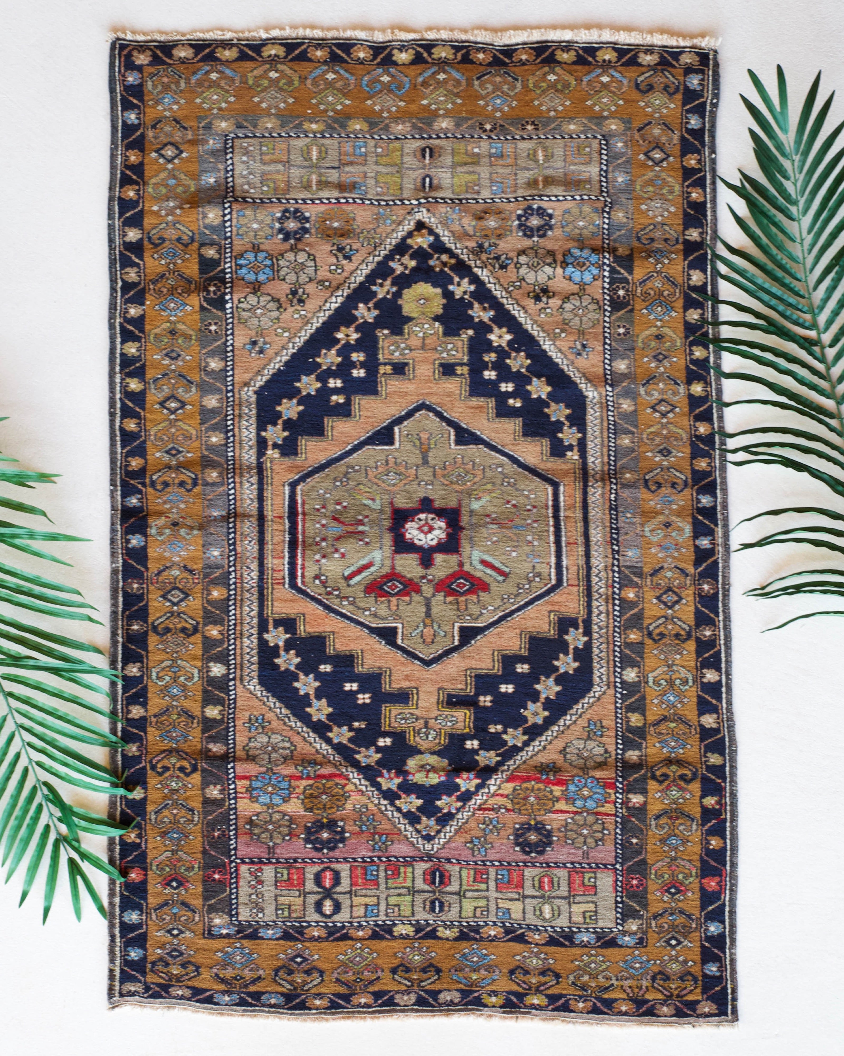 Vintage Kayseri Yahyali Rug